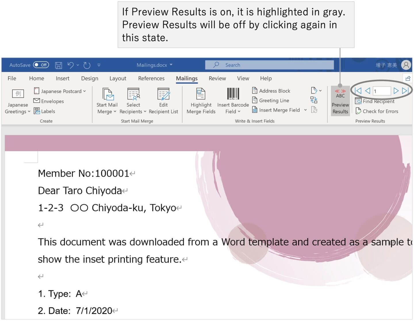 Mail Merge In Word Print Out Documents In Batch Using Excel Data