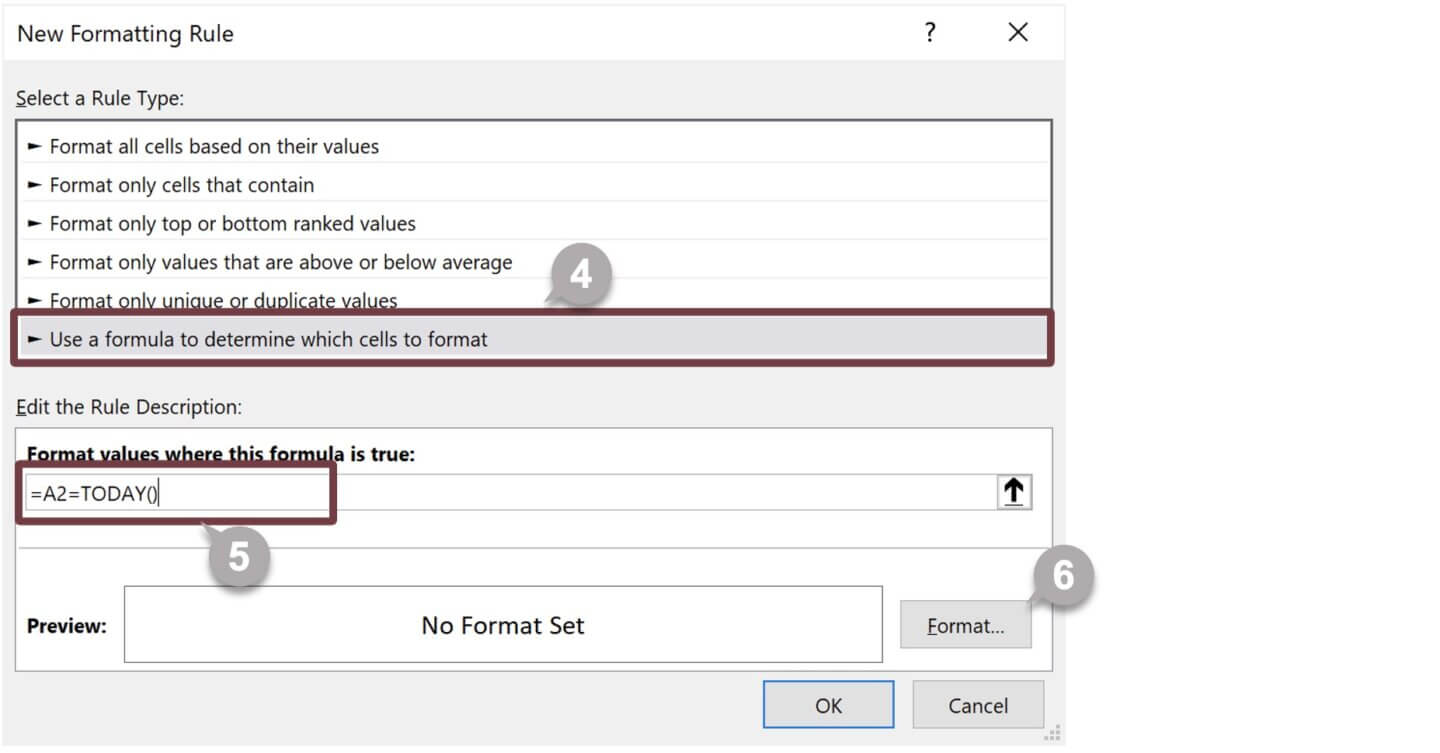 How To Highlight Today s Date In Excel